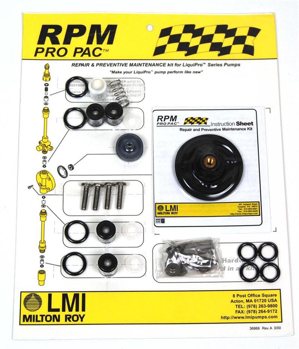 RPM KIT. Liquipro NZ