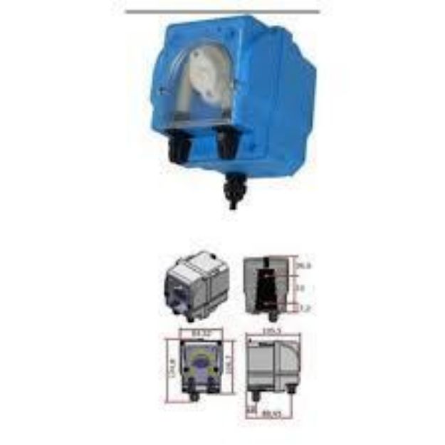 PERI PUMP 1 LPH @ 3 BAR SANTOPRENE TUBE. Liquipro NZ